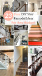 23 DIY Design Ideas and Tips to Remodel Your Staircase