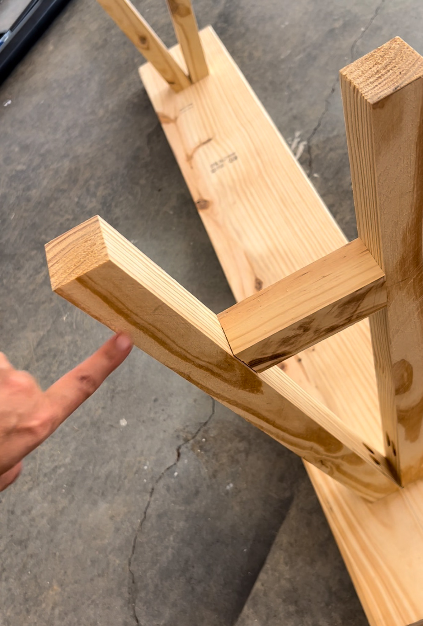 Easy $10 DIY Hallway Bench (With Build Plans)