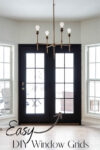 How to Make Your Own DIY Window Grids - It's so Easy!