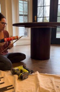 Easy DIY Fluted Side Table Tutorial