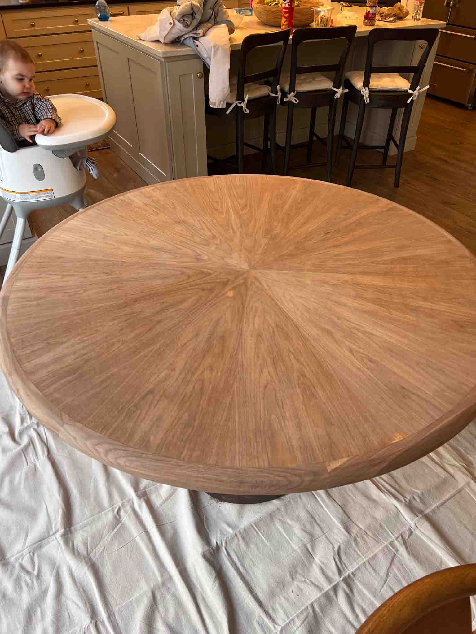 Easy DIY Fluted Side Table Tutorial