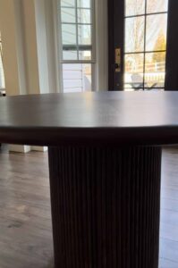 Easy DIY Fluted Side Table Tutorial