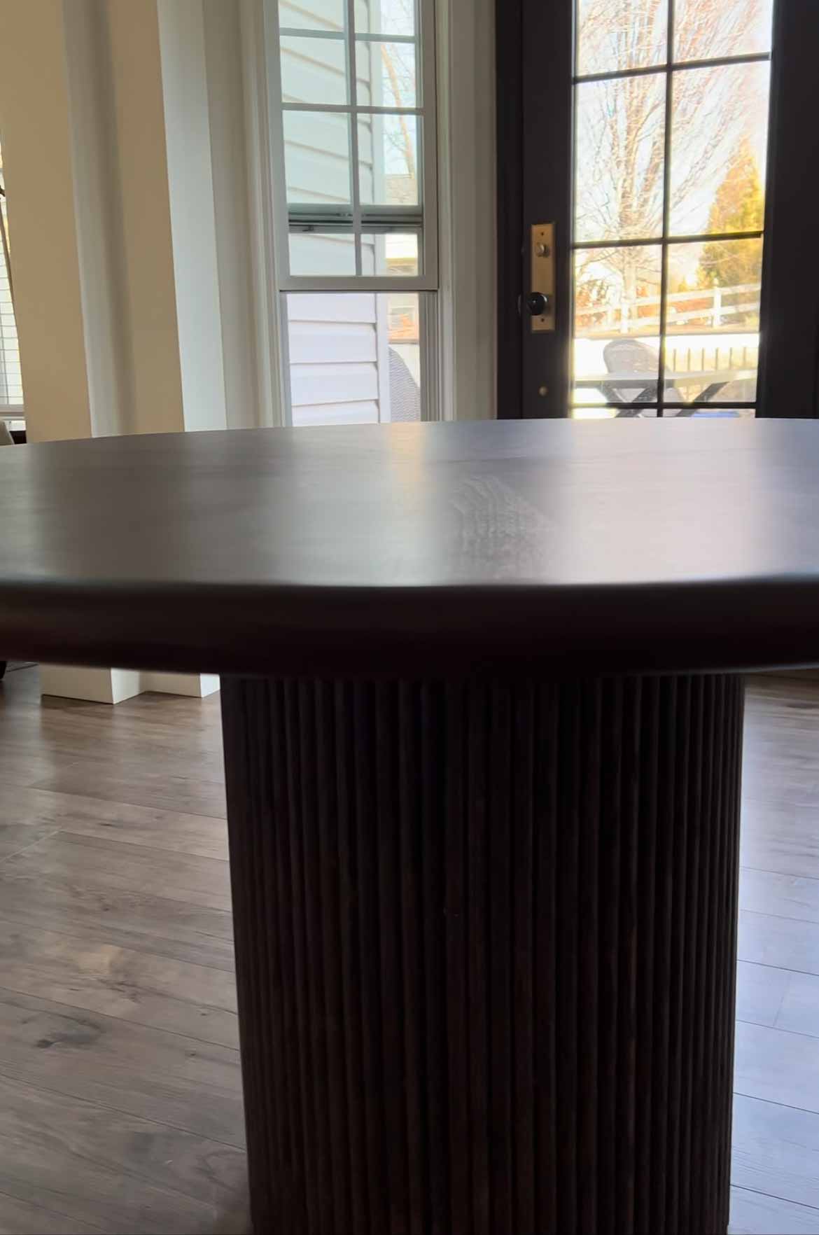 Easy DIY Fluted Side Table Tutorial