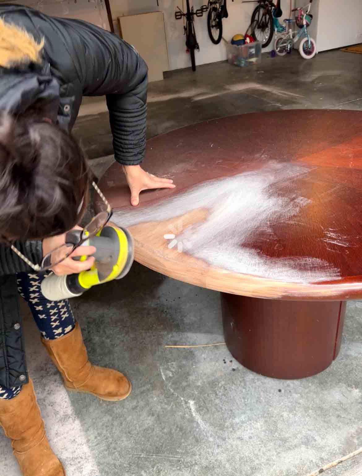 Easy DIY Fluted Side Table Tutorial