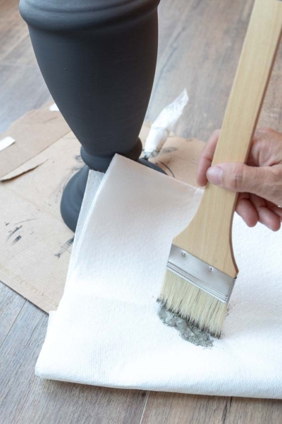 DIY Rustic Table Lamp: Pottery Barn Faris Lamp Dupe - The Lived-in Look