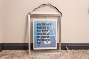 Quick and Easy DIY Leather Strap Picture Frame Tutorial
