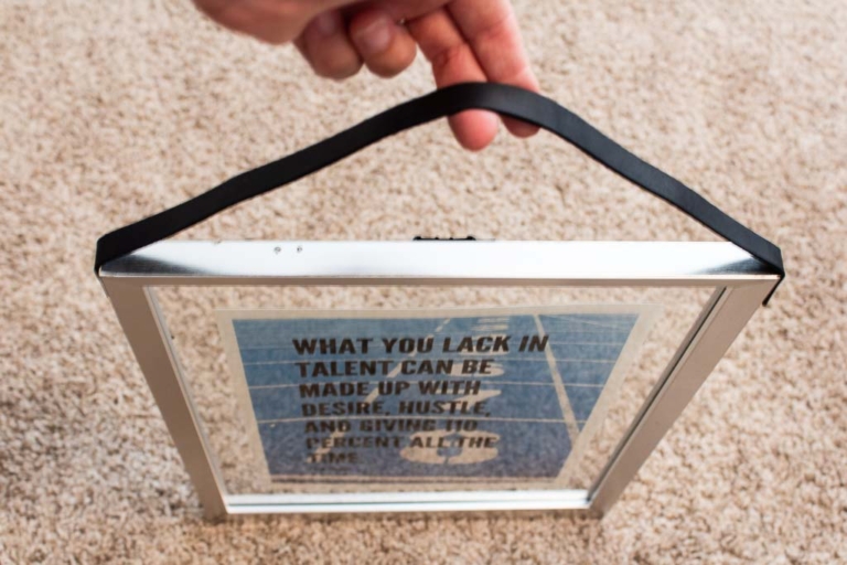 Quick and Easy DIY Leather Strap Picture Frame Tutorial