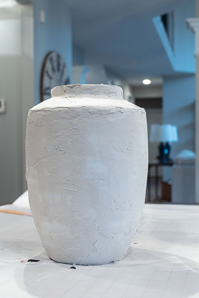 DIY Plaster Vase + Tips for Working With Plaster of Paris
