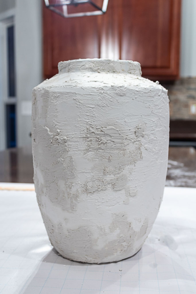 DIY Plaster Vase + Tips for Working With Plaster of Paris
