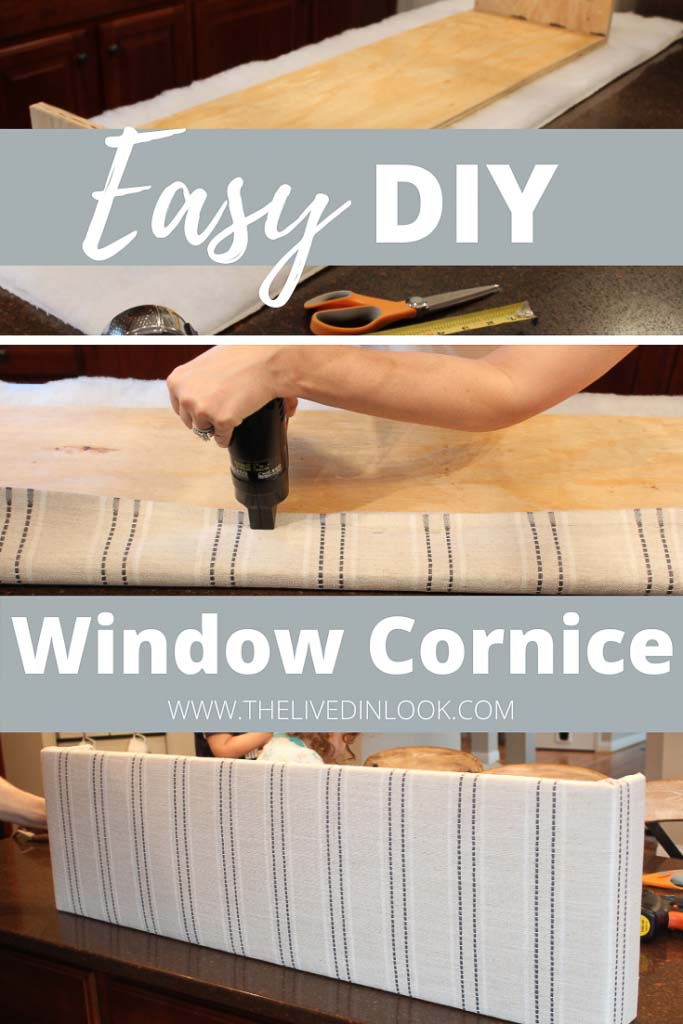 Easy DIY Window Cornice You Need to Make Now - The Lived-in Look
