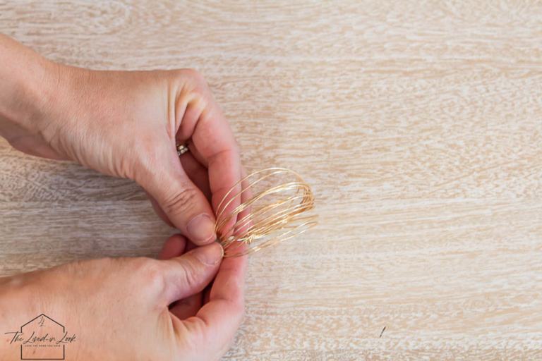 Easy DIY Wire Napkin Rings in Just 3 Steps | The Lived-In Look