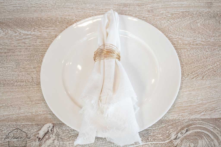 Easy DIY Wire Napkin Rings in Just 3 Steps - The Lived-in Look