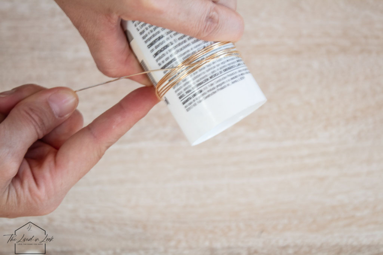 Easy DIY Wire Napkin Rings in Just 3 Steps - The Lived-in Look