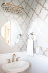 Glam Powder Room Inspiration and Reveal - The Lived-in Look