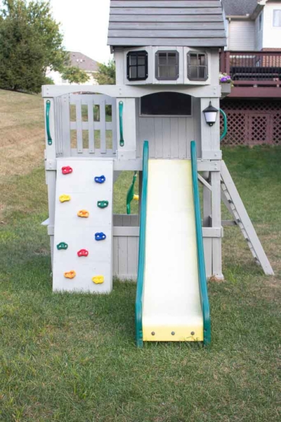 Our Swing Set Makeover: How to Make Old Look New Again - The Lived-in Look