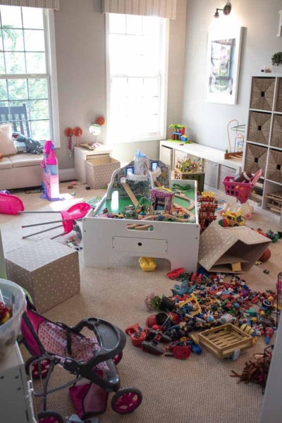 How to Have a Tidy House With Kids - The Lived-in Look