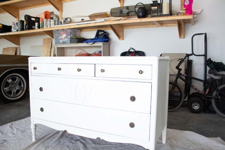 How to Paint Over Chalk Paint, It's Easy! - The Lived-in Look